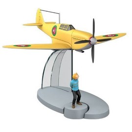 TINTIN - THE HUNTING PLANE OF EMIR IN BLACK GOLD - PLANE 29