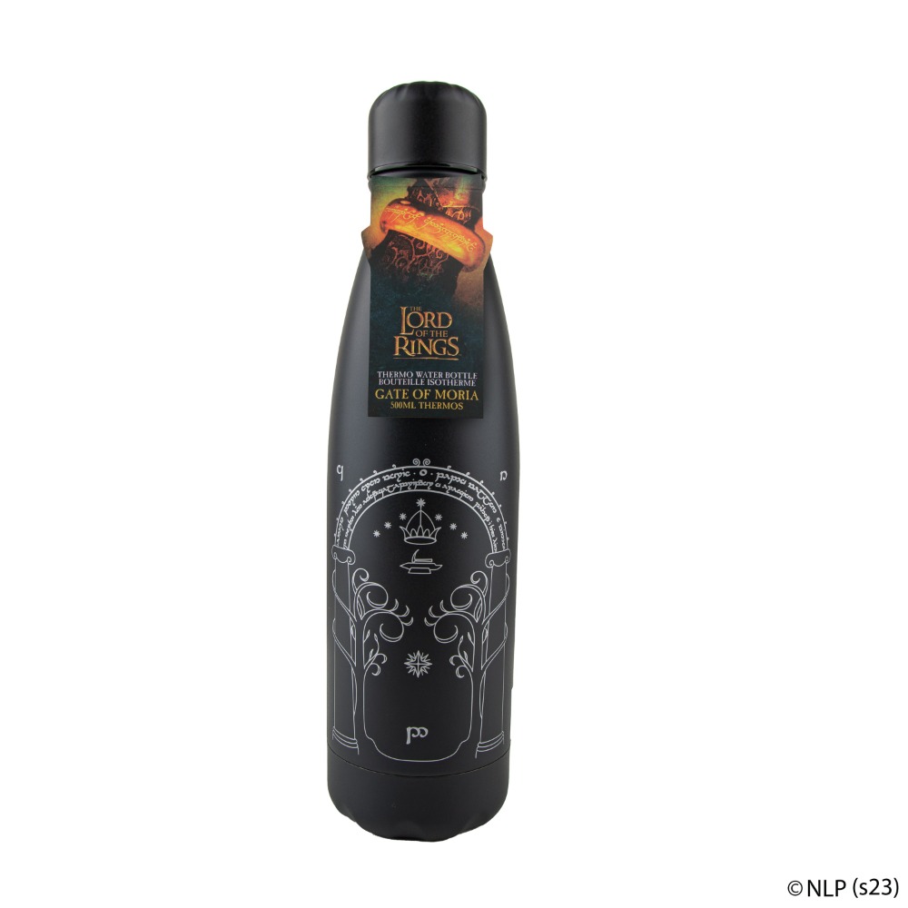 THE LORD OF THE RINGS - STAINLESS STEEL BOTTLE "GATE OF MORIA" (17 OZ)