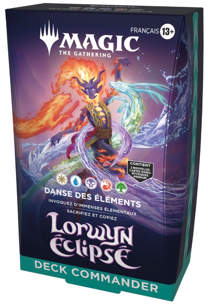 MAGIC THE GATHERING - DANSE DES ÉLÉMENTS - COMMANDER DECK (FRENCH ...