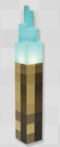 MINECRAFT - SOUL TORCH - LUMINOUS (12")