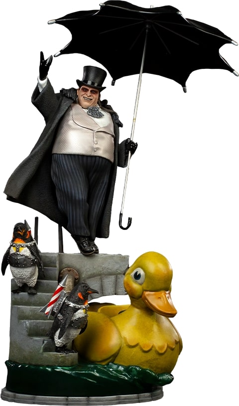 DC COMICS - PENGUIN DELUXE 1:10 SCALE STATUE - IRON STUDIOS / COMICS ...