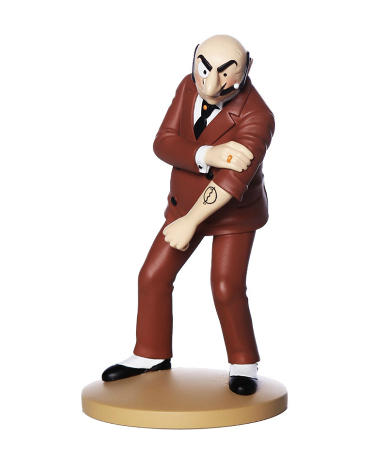 TINTIN - "RASTAPOPOULOS AU TATOUAGE" FIGURE + BOOKLET - LA COLLECTION ...