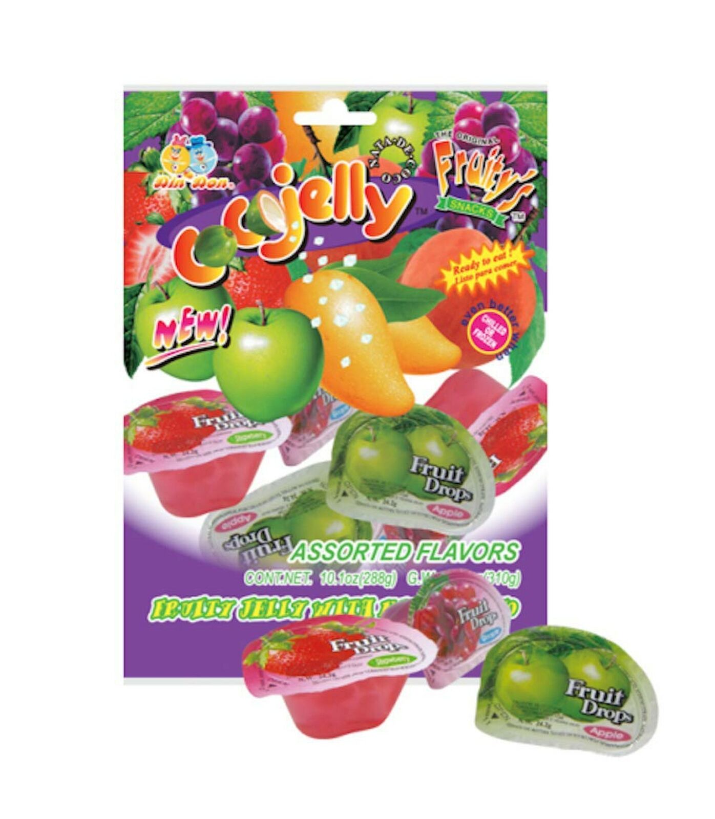 DIN DON FRUITY'S - COCO JELLY (288G)