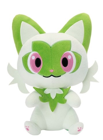 POKEMON - SITTING SPRIGATITO PLUSH (8.5")