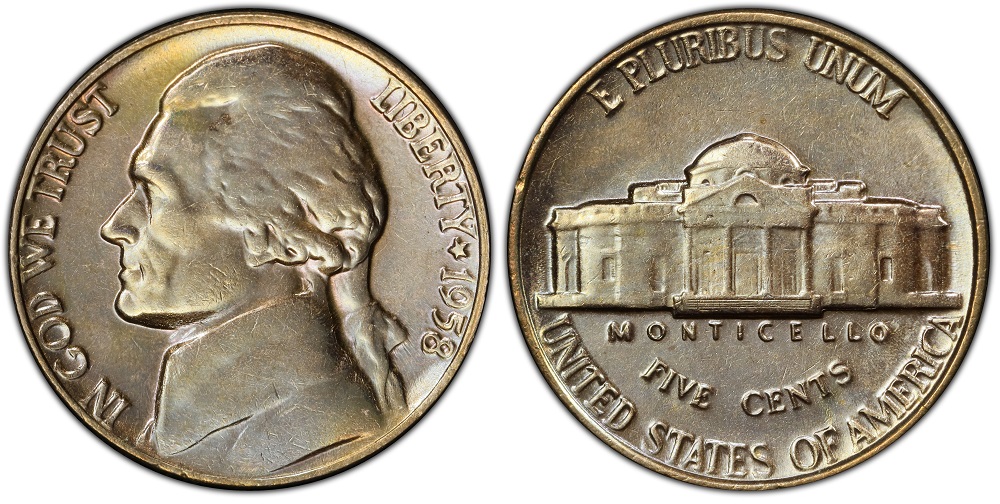 5 CENTS - 1958 5-CENTS (CIRCULATED) - 1958 UNITED STATES COINS
