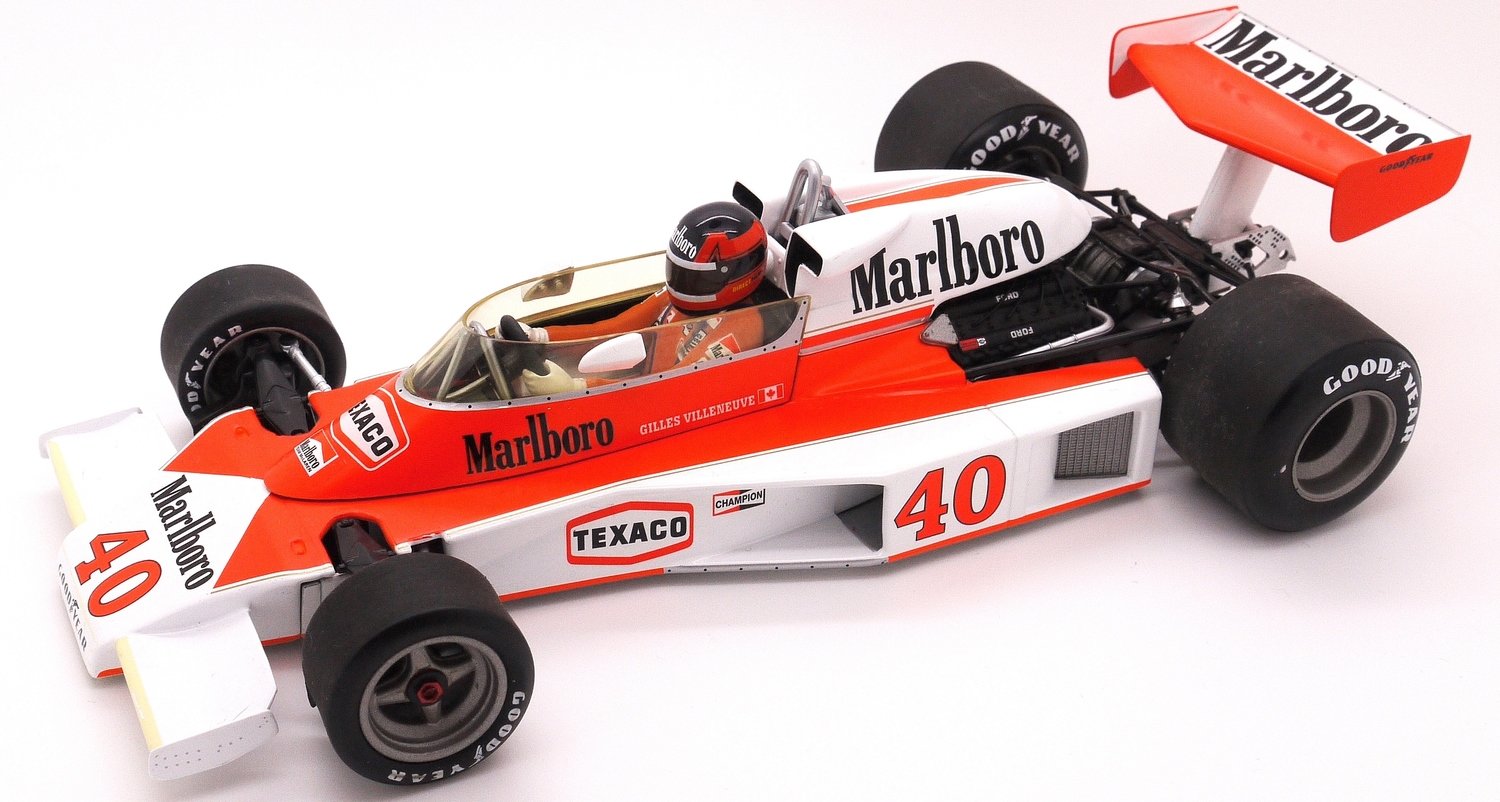 MCLAREN - MCLAREN 1977 GILLES VILLENEUVE M23 # 40 1/18