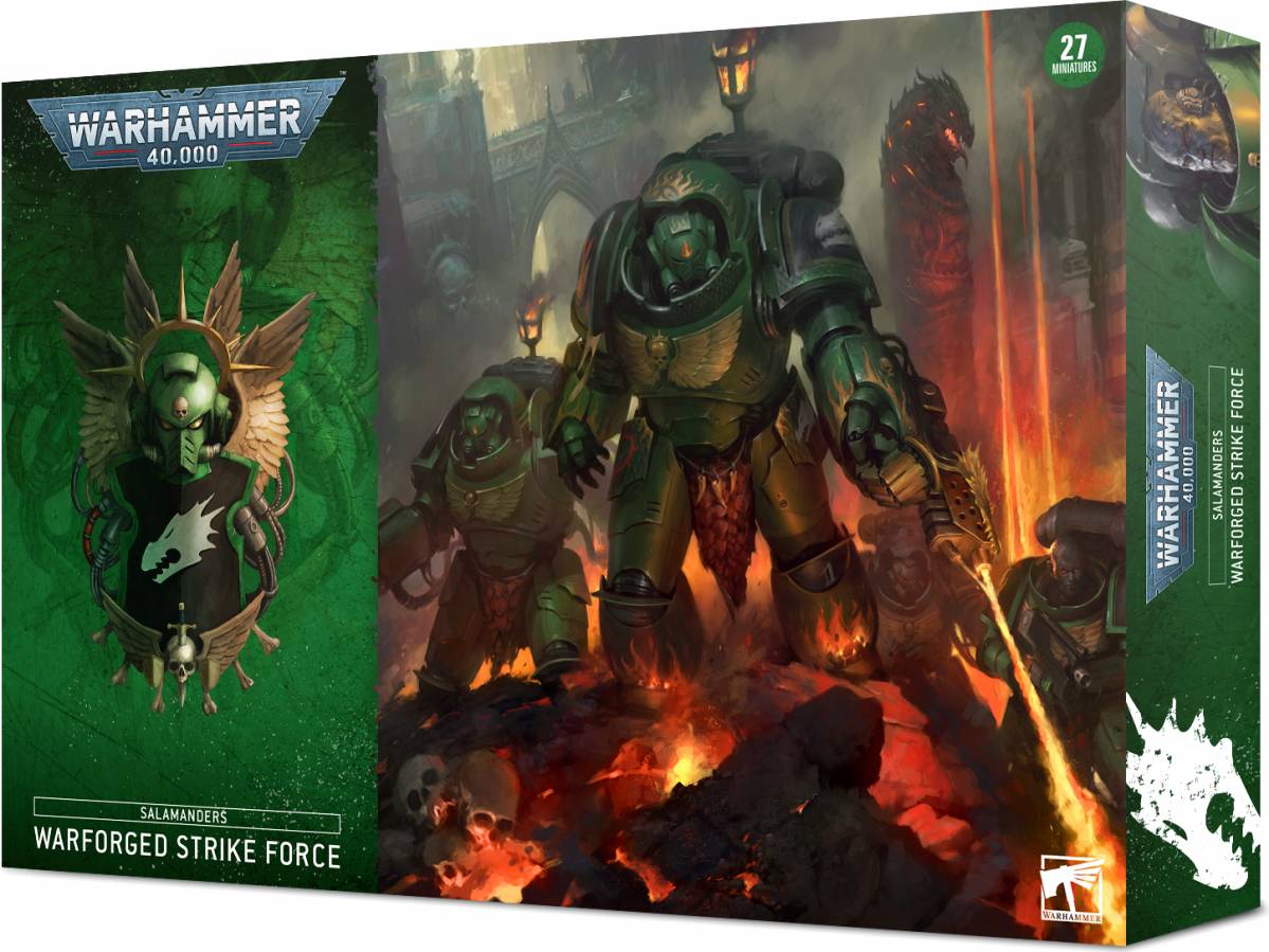 WARHAMMER 40K - WARFORGED STRIKE FORCE - BATTLE FORCE - SPACE MARINES
