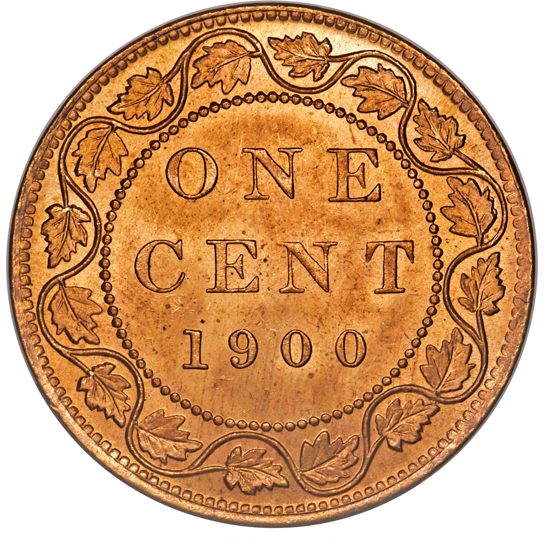 1 CENT 1 CENT 1900 SANS H PI CES DU CANADA 1900