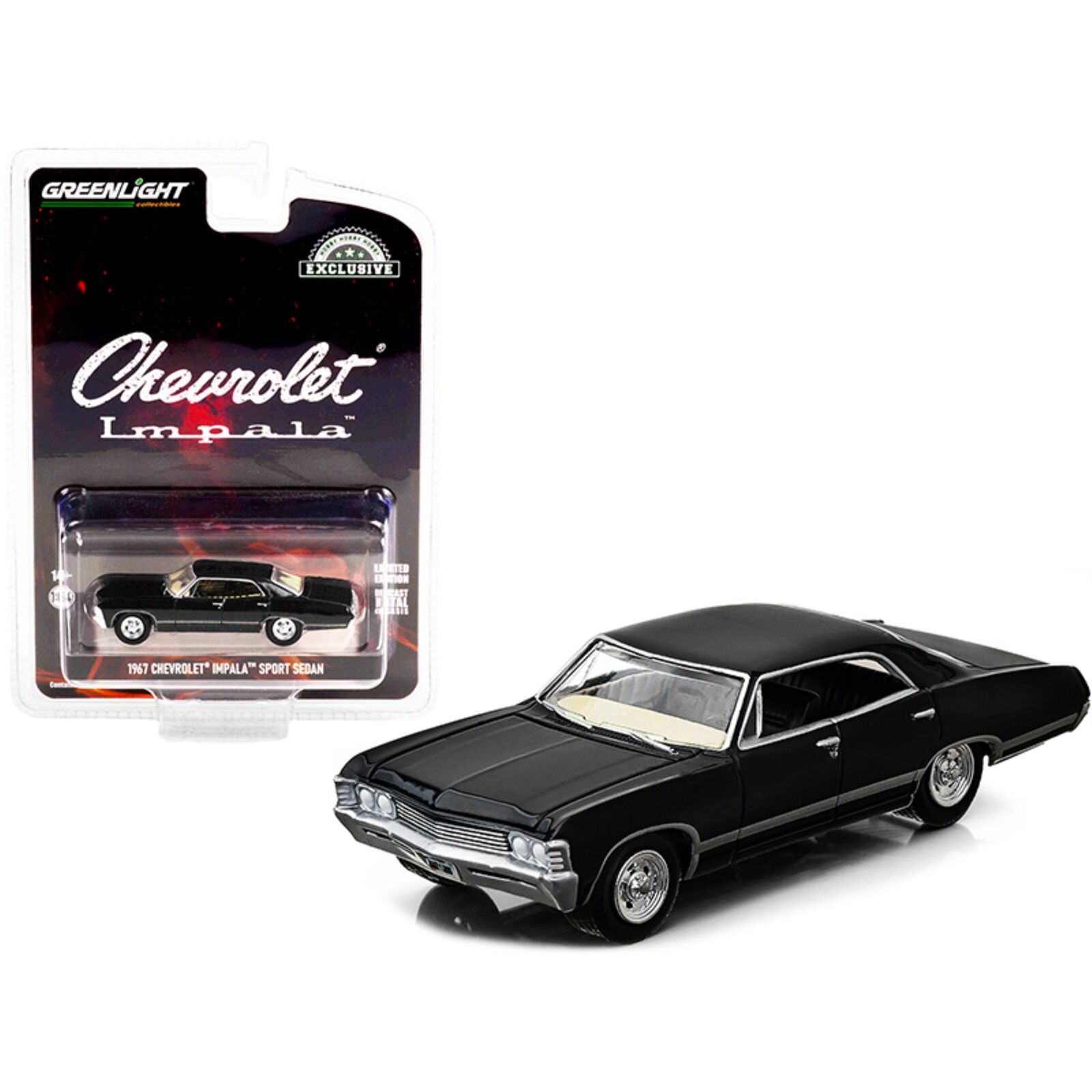 CHEVROLET - 1967 IMPALA SPORT SEDAN 1/64 / CARS / 1/64