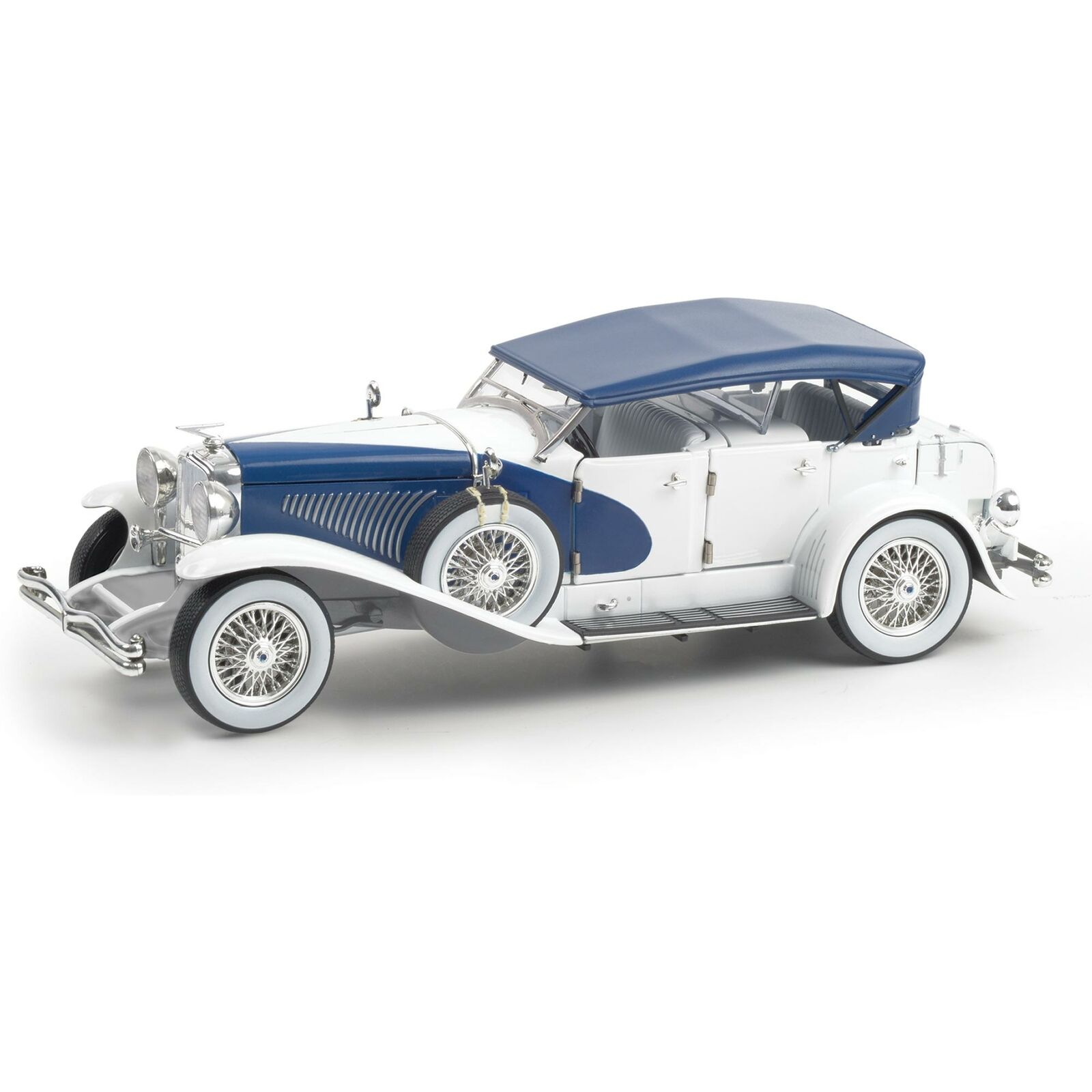 DUESENBERG - DUESENBERG II SJ BLEU/BLANC 1/18