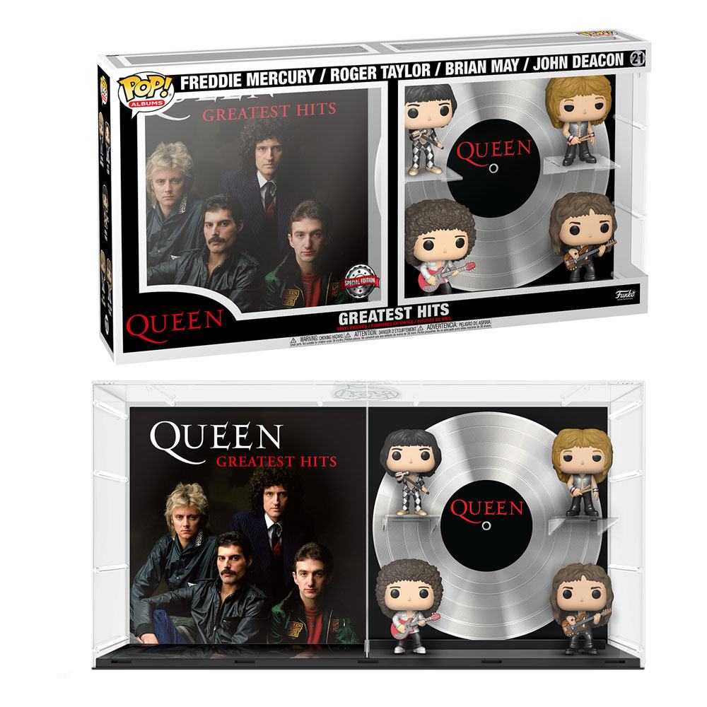 QUEEN - FIGURINE POP! EN VINYLE DE L'ALBUM GREATEST HITS (10 CM) 21