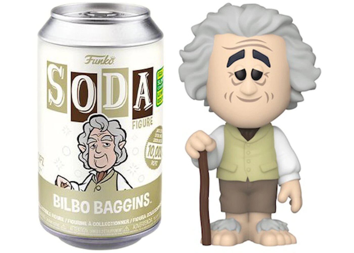 SODA VINYL FIGURE OF BILBO BAGGINS (4 INCH) - FUNKO SODA / POP! / OTHERS