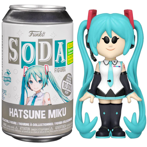 SODA VINYL FIGURE OF HATSUNE MIKU (4 INCH) - FUNKO SODA