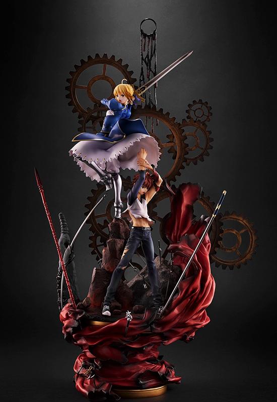 FATE/STAY NIGHT - "THE PATH" SABER & SHIRO FIGURE / JAPANESE ANIMATION ...