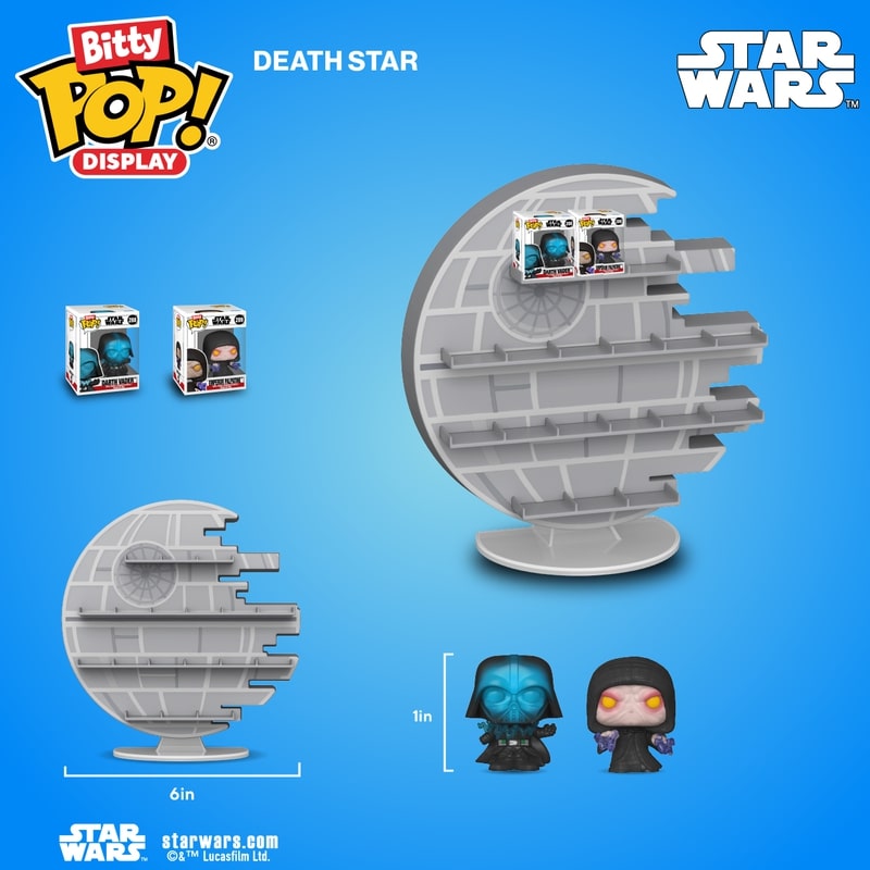 STAR WARS - BITTY POP! STAR WARS DEATH STAR DISPLAY - BITTY POP! STAR WARS - BITTY POP! STAR WARS DEATH STAR DISPLAY - BITTY POP!