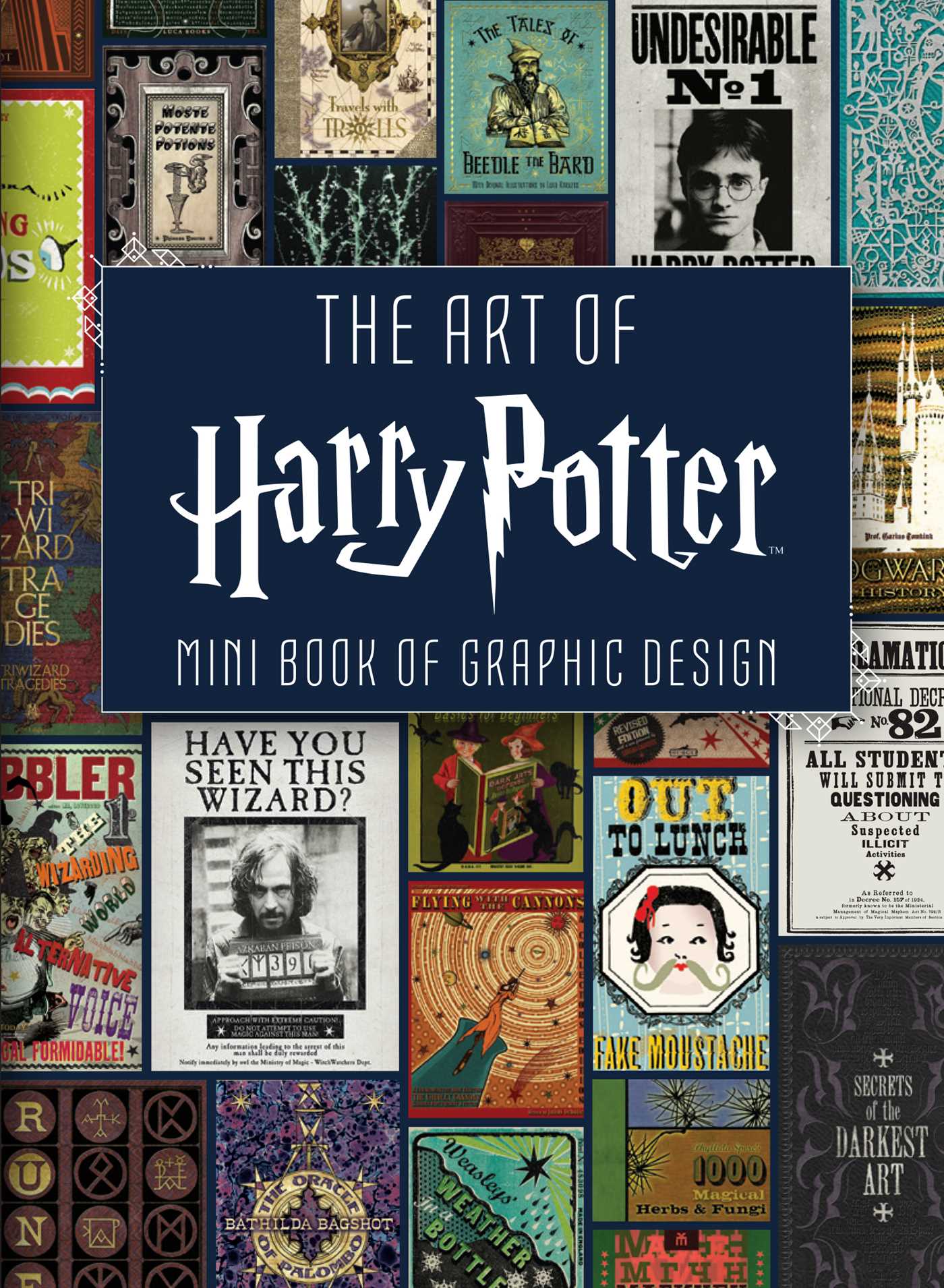 HARRY POTTER - MINI BOOK OF GRAPHIC DESIGN - ART OF HARRY POTTER, THE HARRY POTTER - MINI BOOK OF GRAPHIC DESIGN - ART OF HARRY POTTER, THE