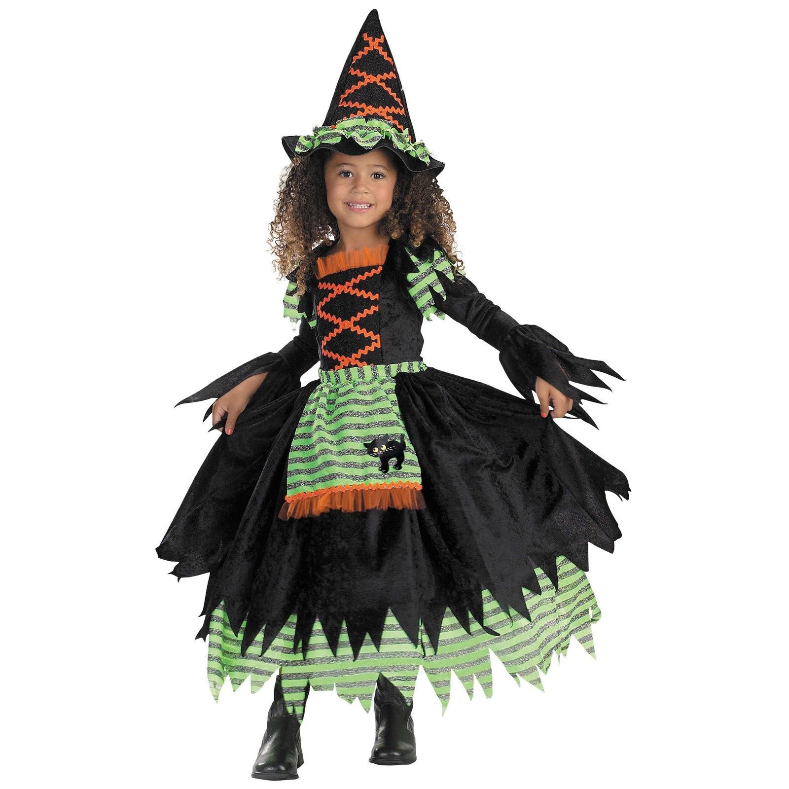 SorciÈre Costume De SorciÈre De Conte Enfant Moyen Filles De 3